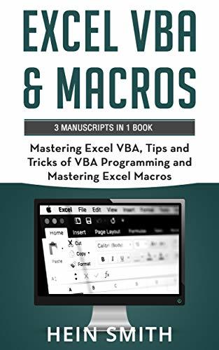 Excel Vba And Excel Macros Mastering Excel Vba Tips And Tricks Of Vba Programming And Mastering 8734
