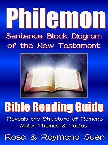 Book of Philemon - Sentence Block Diagram Method of the New Testament ...
