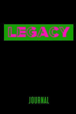 Legacy Journal: A Notebook For Alpha Kappa Alpha Sorors by P4 ...