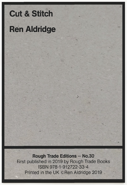 Cut & Stitch by Ren Aldridge | Goodreads