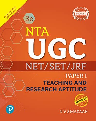 NTA UGC NET/SET/JRF - Paper 1: Teaching and Research Aptitude by ...