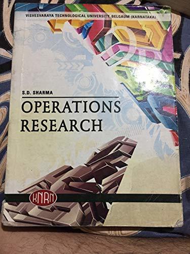 Operations Research: Theory and Applications (4/e) by J.K. Sharma | Goodreads