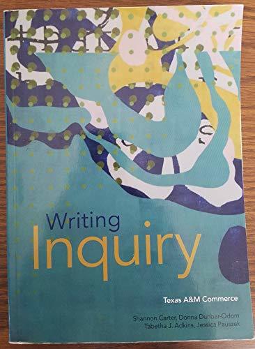 Writing Inquiry by Shannon Carter | Goodreads