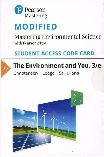Environment and You, The -- Modified Mastering Environmental Science ...
