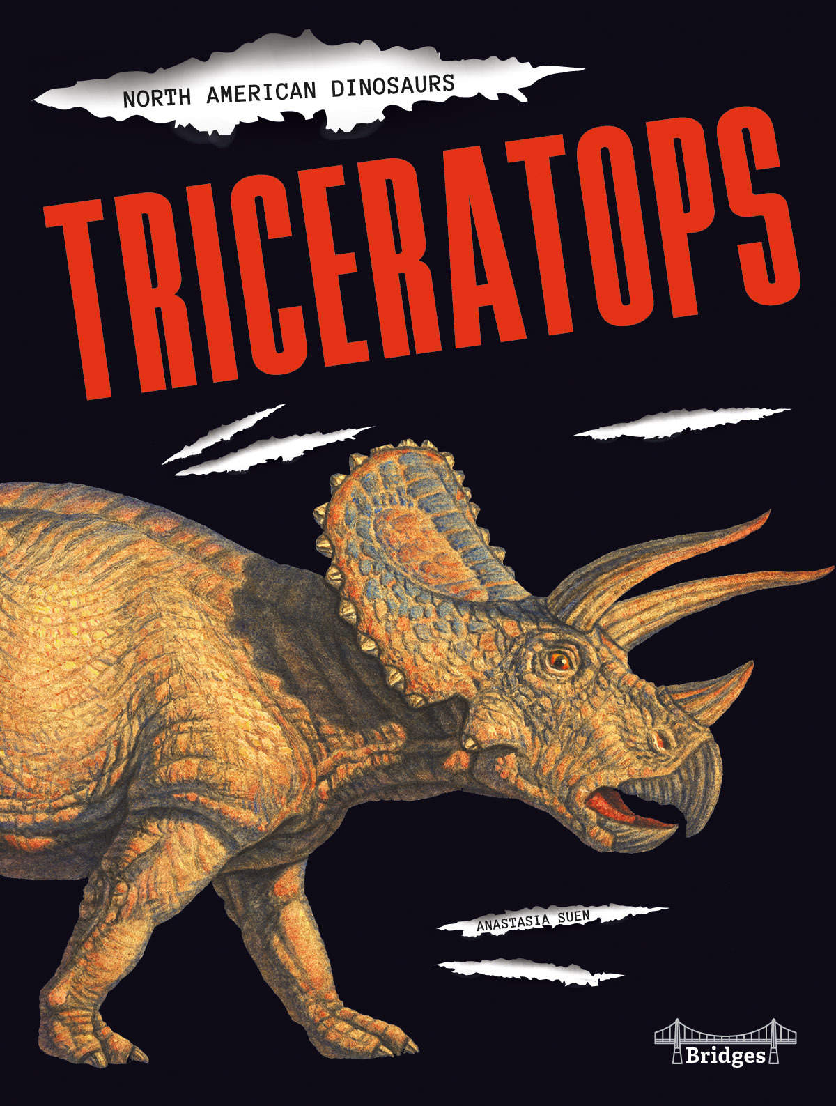 North American Dinosaurs: Triceratops―Children's Book About Discovering ...