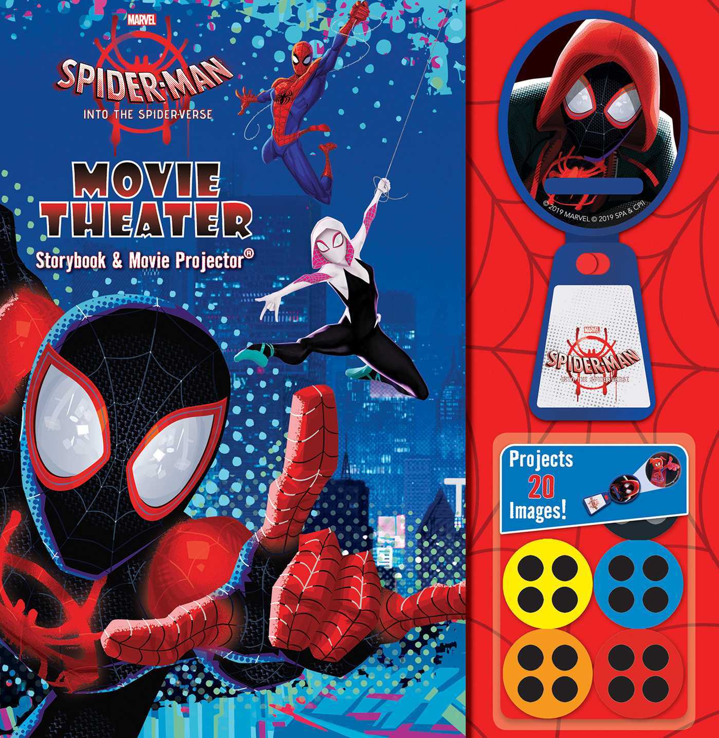 Marvel Spider-Man: Into the Spider-Verse Movie Theater Storybook ...