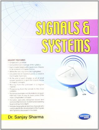 Signals And Systems by Sanjay Sharma | Goodreads