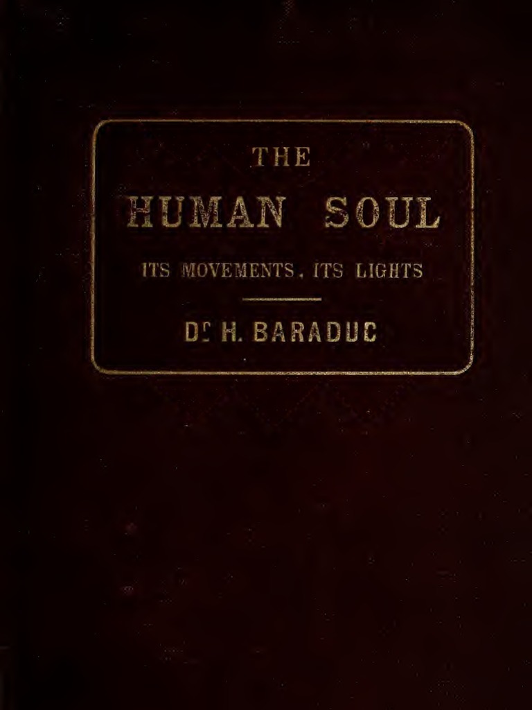 The Human Soul: Its Movements, Its Lights, and the Iconography of the ...