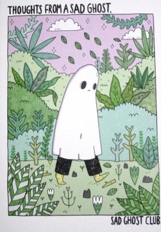 Thoughts From a Sad Ghost by Lize Meddings | Goodreads