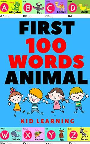 First 100 words animal book:An Activity Book for preschool kid: first ...