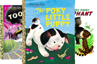 Classic Characters of Little Golden Books: The Poky Little Puppy ...