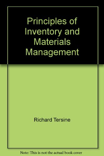 Principles of Inventory and Materials Management by TERSINE | Goodreads