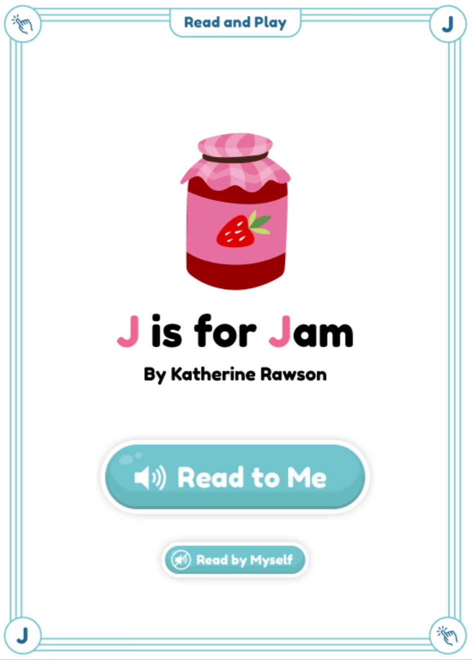 J Is For Jam by Katherine Rawson | Goodreads