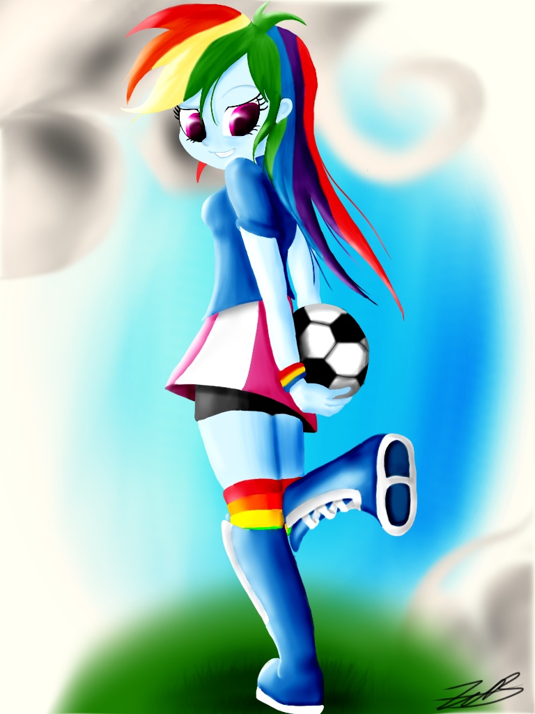 Rainbow Dash the Sports Star by Diablomuerte2 | Goodreads