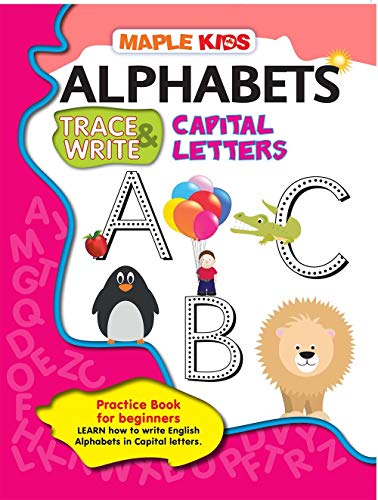 Alphabets Writing Book - Capital Letters (Practice) by Maple Press ...
