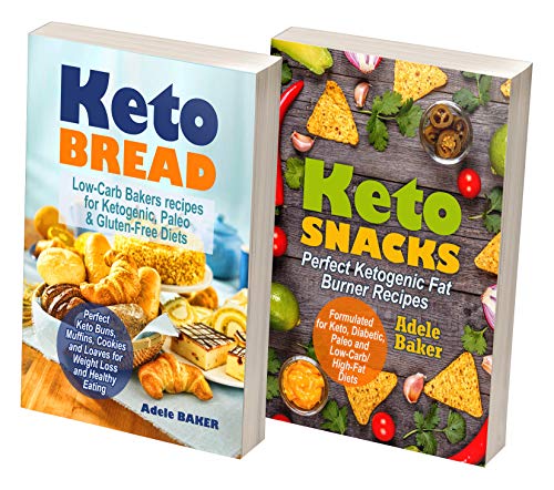 Keto Bread and Snacks: The Complete Low-Carb Cookbook with Best ...