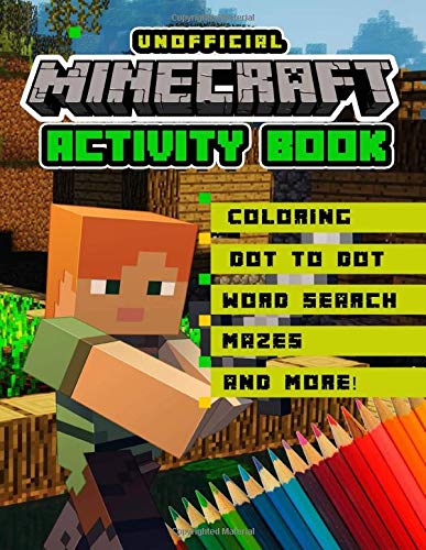 Minecraft Activity Book: Amazing Activity Book For Minecrafters ...