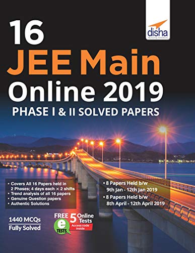 16 JEE Main Online 2019 Phase I & II Solved Papers with FREE 5 Online ...