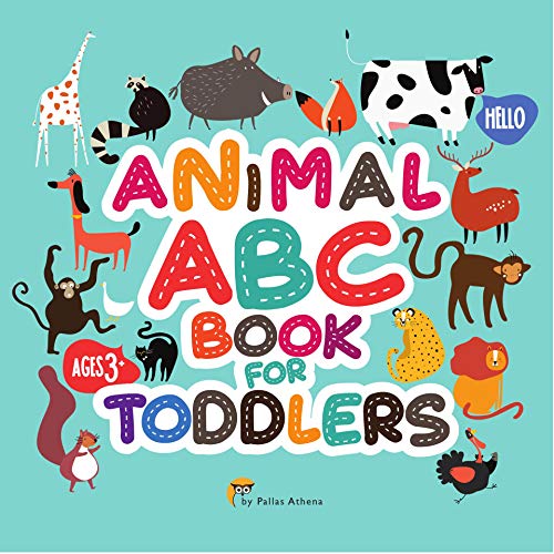 Animal ABC Book for Toddlers: Colorful and Fun Animal A-Z Alphabet Book ...
