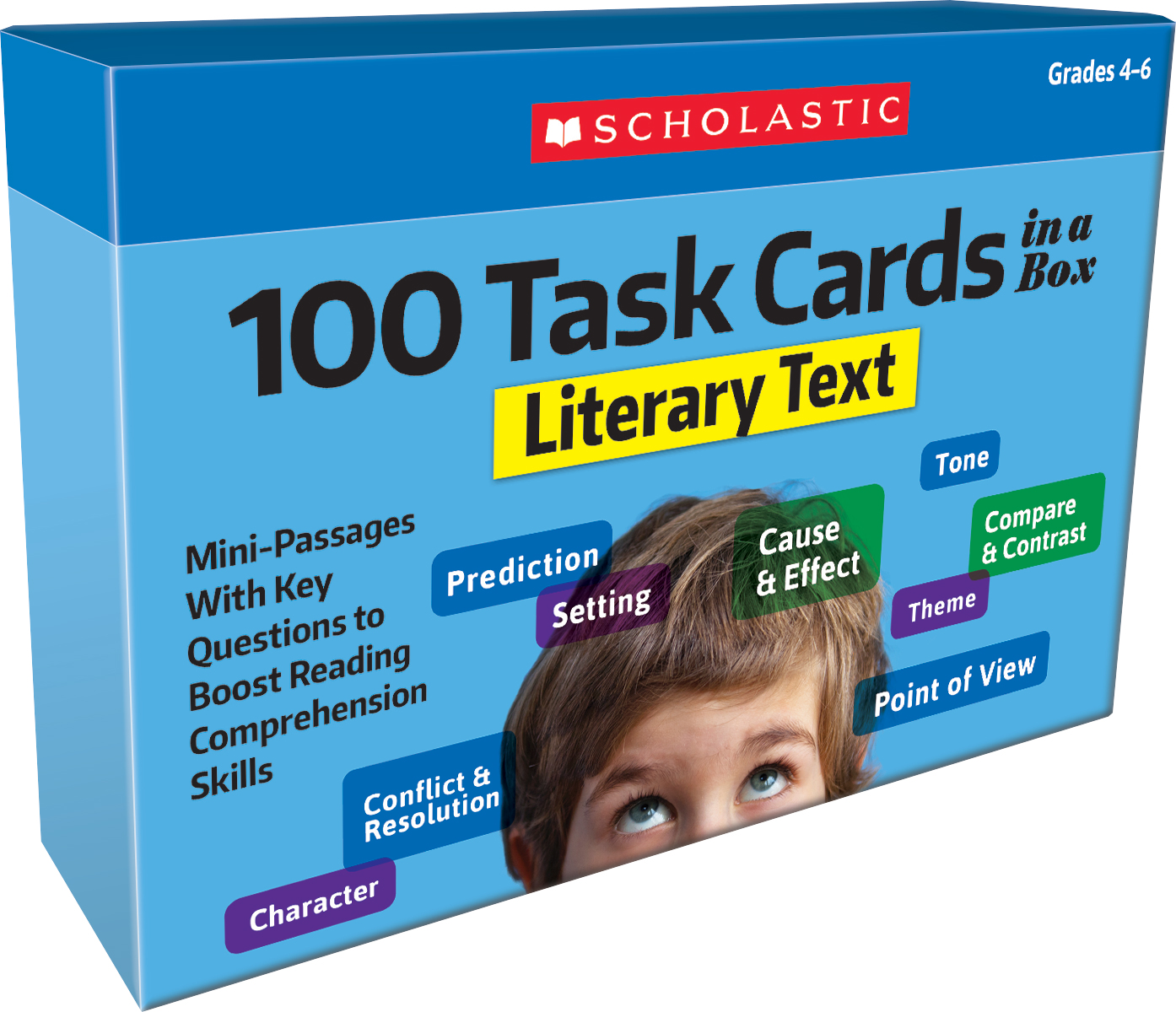 Scholastic 100 Task Cards in a Box: Literary Text by Scholastic Inc ...