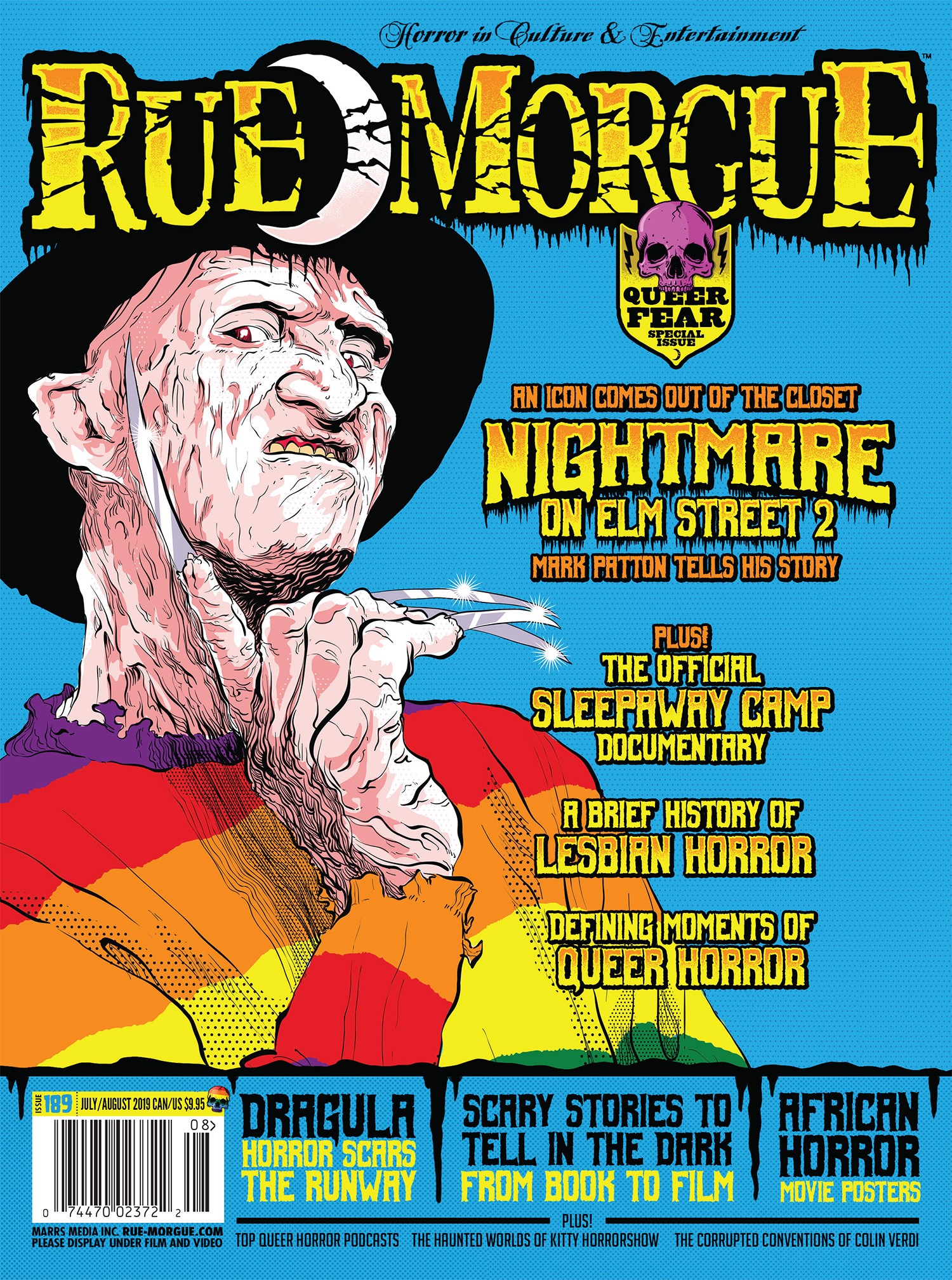 Rue Morgue magazine #189 July/August 2019 Queer Fear Special Issue by ...