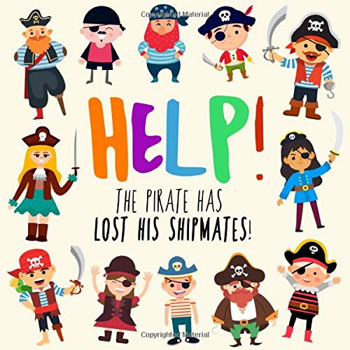 Help! The Pirate Has Lost His Shipmates!: A Fun Where's Wally Style ...