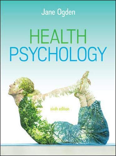 Health Psychology by Jane Ogden | Goodreads