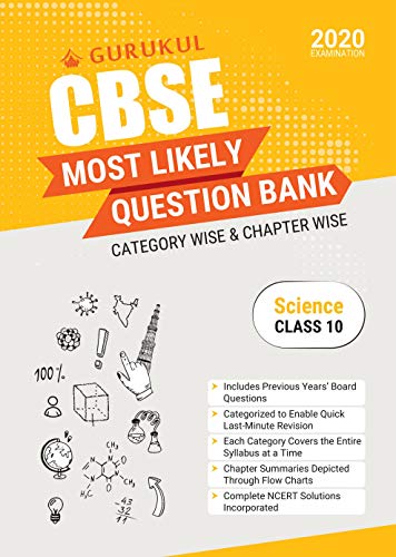 Most Likely Question Bank - Science: CBSE Class 10 for 2020 Examination ...