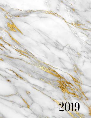 2019 Daily Planner Calendar: 365 Day Scheduler Appointment Book, 8.5x11 ...