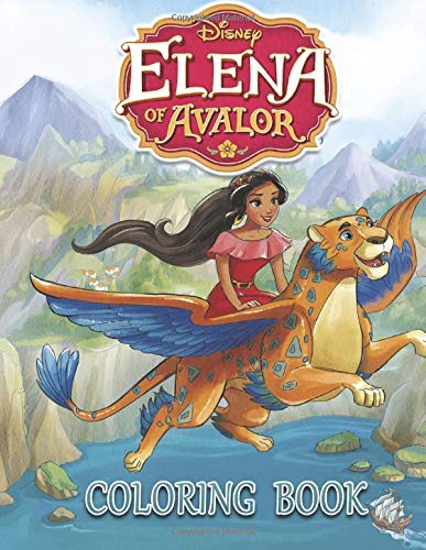 Elena of Avalor Coloring Book: Great Actvity Book for Kids by Activity ...
