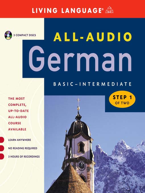 All-Audio German Step 1 by Living Language | Goodreads