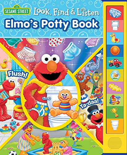 Sesame Street - Elmo's Potty Book Look, Find and Listen - PI Kids by ...
