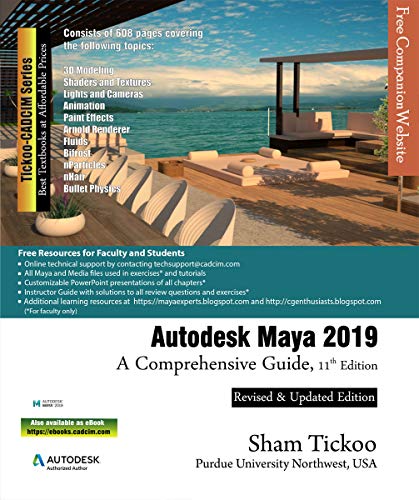 Autodesk Maya 2019: A Comprehensive Guide by Sham Tickoo | Goodreads