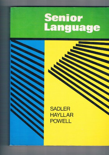 Senior Language by Rex Kevin Sadler | Goodreads