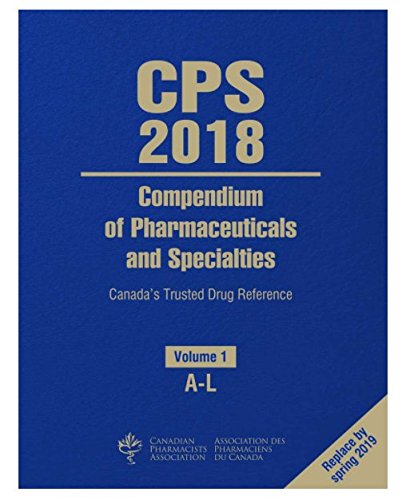CPS: COMPENDIUM OF PHARMACEUTICALS & SPECIALTIES 2 VOLUME SET (ENGLISH ...