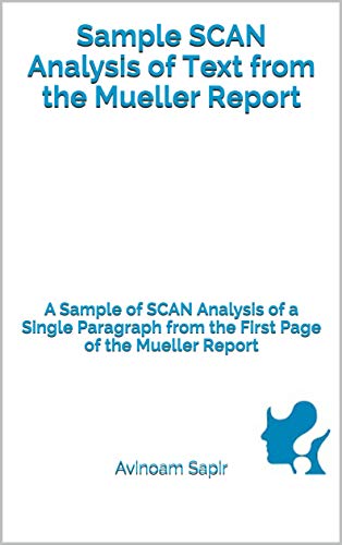Sample SCAN Analysis of Text from the Mueller Report: A Sample of SCAN ...