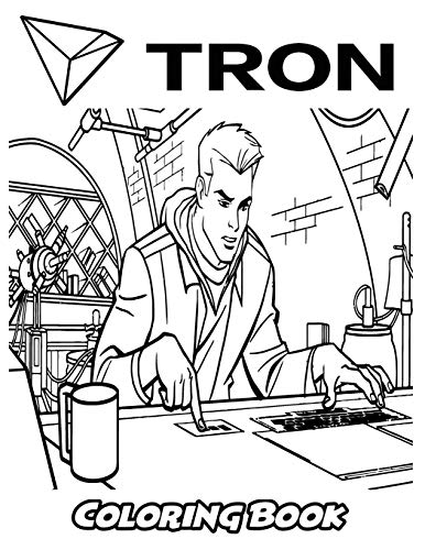 Tron Coloring Book: Coloring Book for Kids and Adults, Activity Book ...
