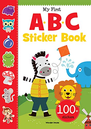 My First ABC Sticker Book: Exciting Sticker Book With 100 Stickers by ...