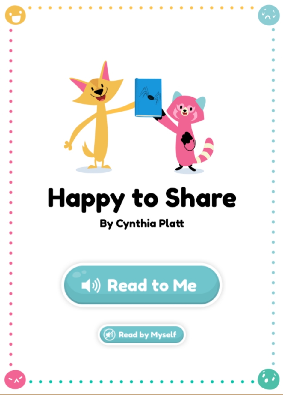 Happy to Share by Cynthia Platt | Goodreads