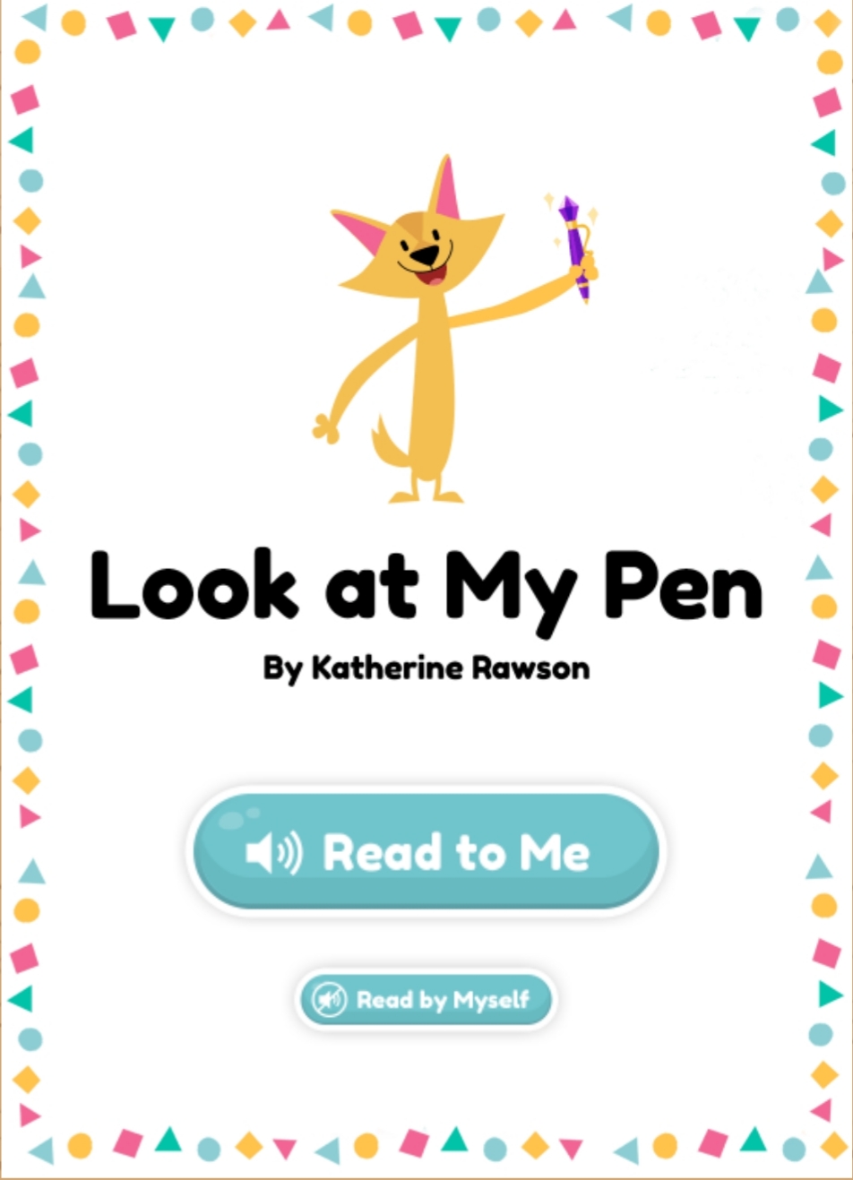 Look at My Pen by Katherine Rawson | Goodreads