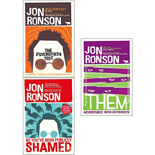 Jon Ronson Collection 3 Books Bundle by Jon Ronson | Goodreads