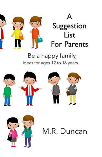 A Suggestion List For Parents: Children Ages 12-18 by M R Duncan ...