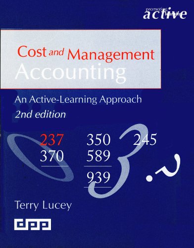 Cost and Management Accounting by T. Lucey | Goodreads