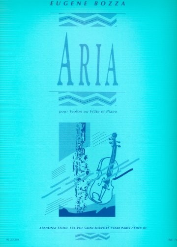 Bozza: Aria by Eugene Bozza | Goodreads