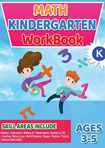 Math Workbooks Kindergarten: Math Workbook, Preschool to Kindergarten ...