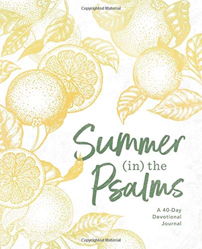Summer (in) the Psalms: A 40-Day Devotional Journal by (in)Courage ...