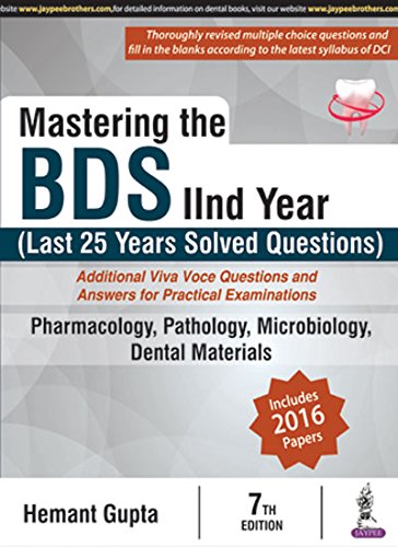 Mastering the BDS IInd Year by GUPTA HEMANT | Goodreads