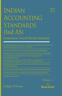 INDIAN ACCOUNTING STANDARDS ( Ind AS ) [ Set of 2 Volumes] by Dolphy D ...