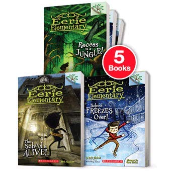 Eerie Elementary Set of 5 Branches Books (Books 1-5) by Jack Chabert ...