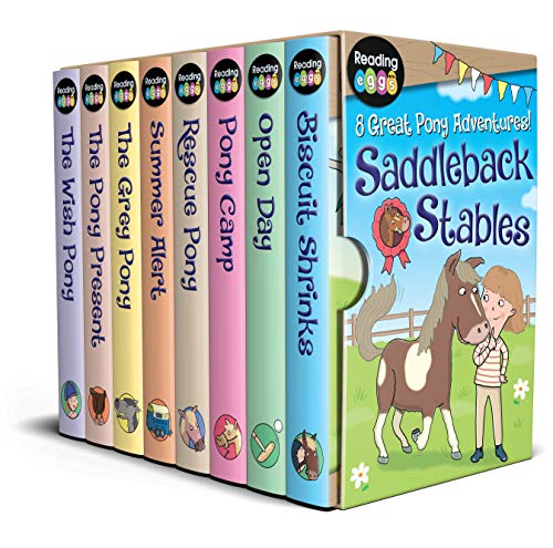 Saddleback Stables Box Set: 8 Great Pony Adventures! by Lisa Thompson ...